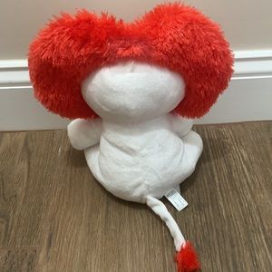 Hallmark | Toys | Hallmark White Lion Red Heart Shaped Mane 9 Plush ...